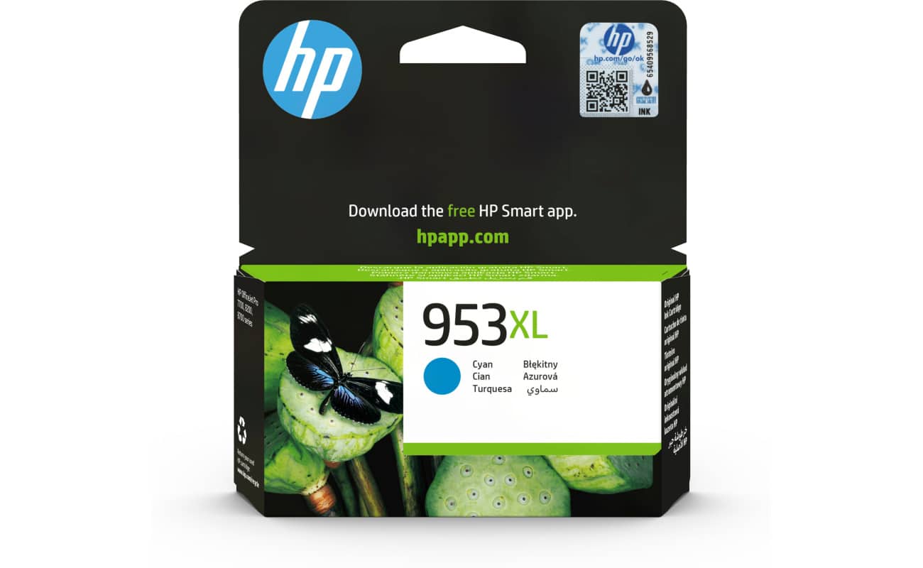 Cartouche d'encre HP 953XL - Cyan (F6U16AE) - Joutech